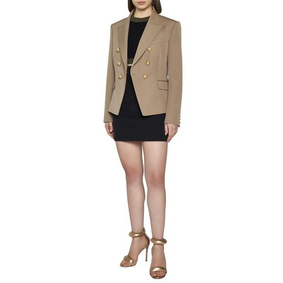 Balmain | Jackets & Coats | Balmain Womens Sable Jacket | Poshmark